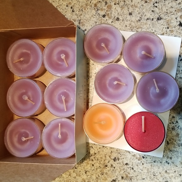 PartyLite | Accents | Mixed Box Of Tealights Partylite Nwts | Poshmark
